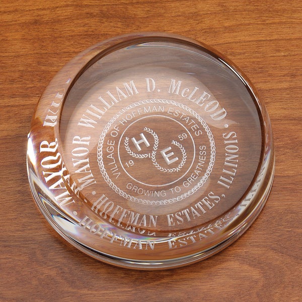 Slat Top Paperweight | The Finer Line, Inc.